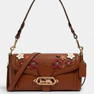 Coach | Bags | Coach Jade Daisy Applique Crossbody | Poshmark